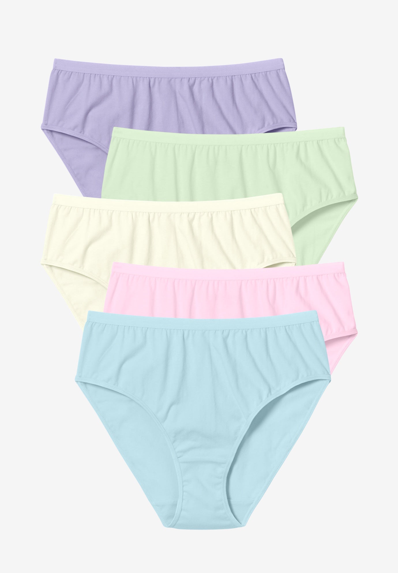 Hi-Cut Cotton Brief 5-Pack | OneStopPlus